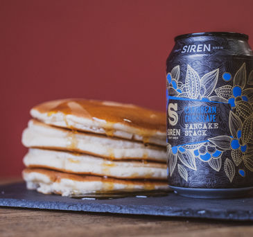 Beer and pancakes - a match made in heaven.